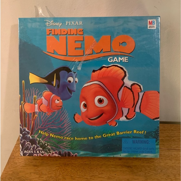Hasbro | Toys | Disney Pixar Finding Nemo Board 203 Milton Bradley ...